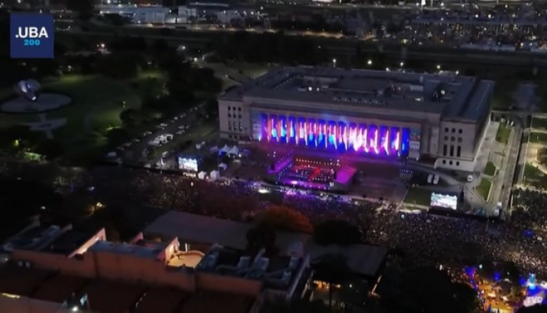 UBA 200: Con shows de 30 artistas y asistencia de 140.000 personas ...